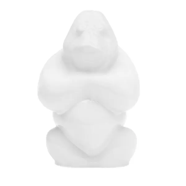 KOSTA BODA Gabba Gabba Hey Glass Sculpture - White