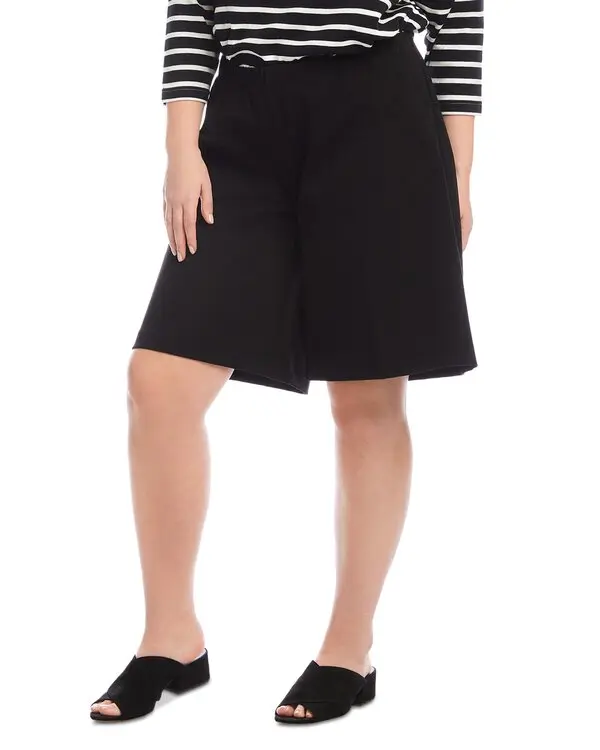 Karen Kane A-line Shorts - Black