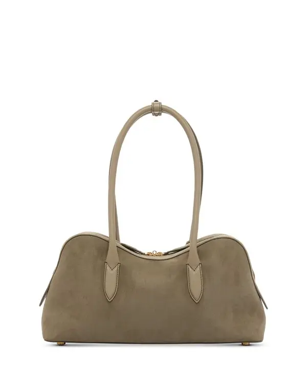 Stella McCartney Alter Suede Tote - Khaki