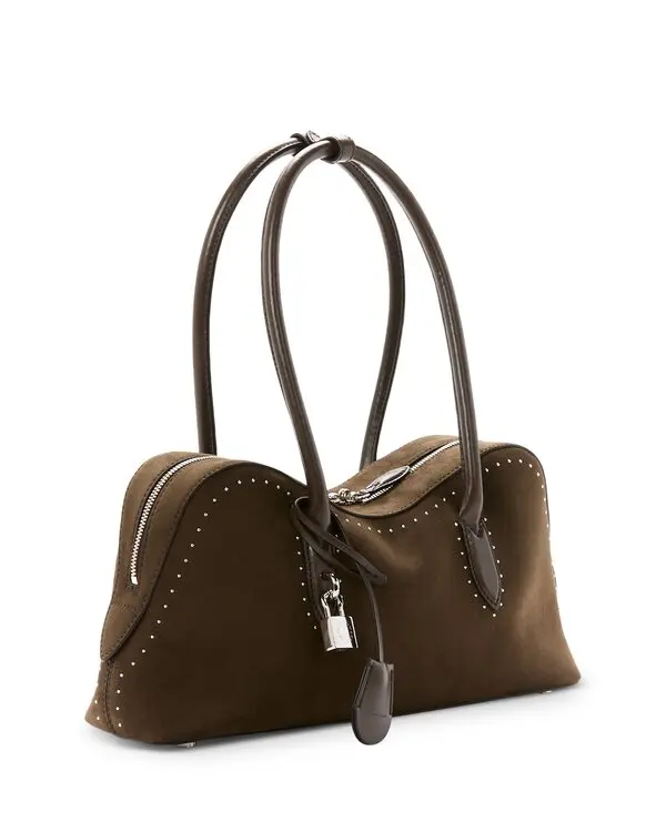 Stella McCartney Alter Suede Tote - Moka