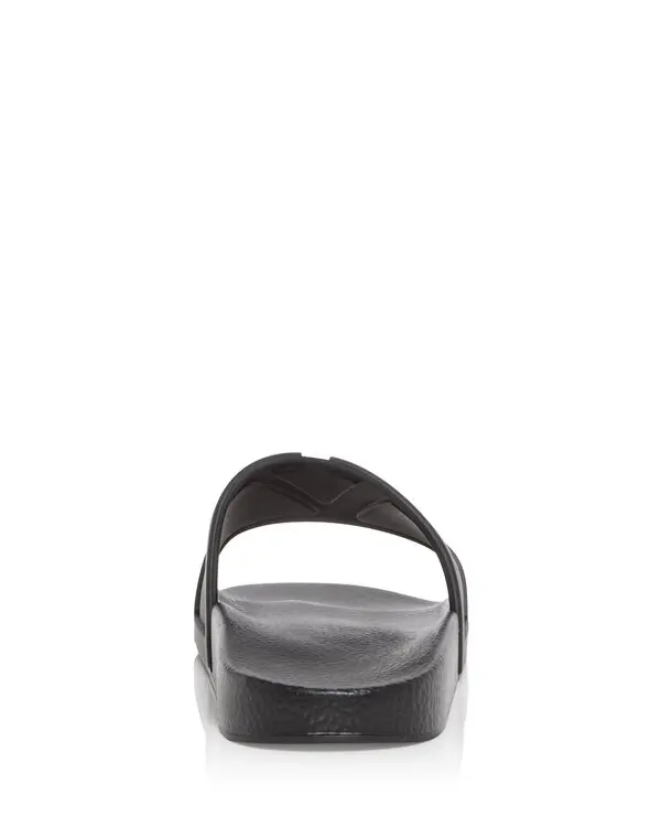 Valentino Garavani Coolside Vlogo Slides - Black