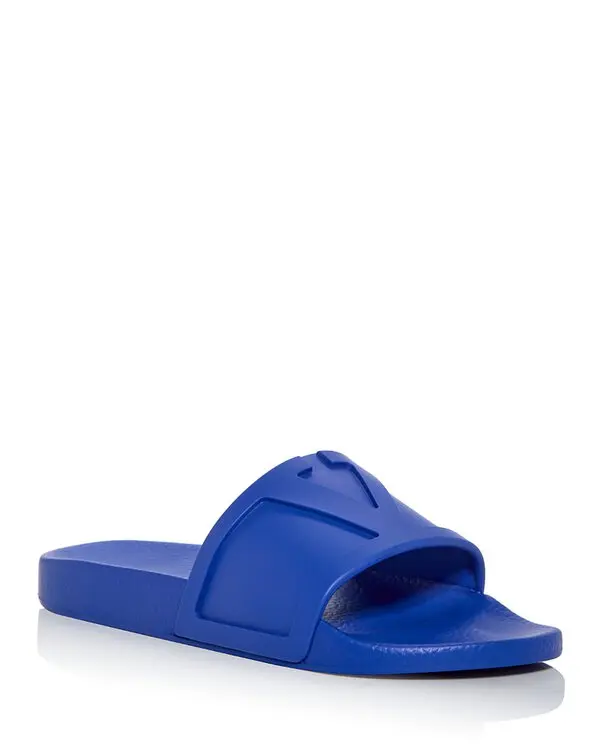 Valentino Garavani Coolside Vlogo Slides - Blue