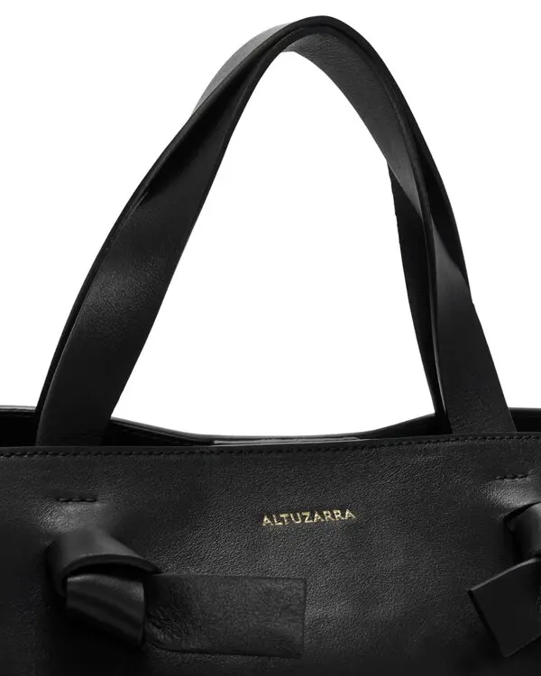 Altuzarra Small Knot Basket Tote - Black