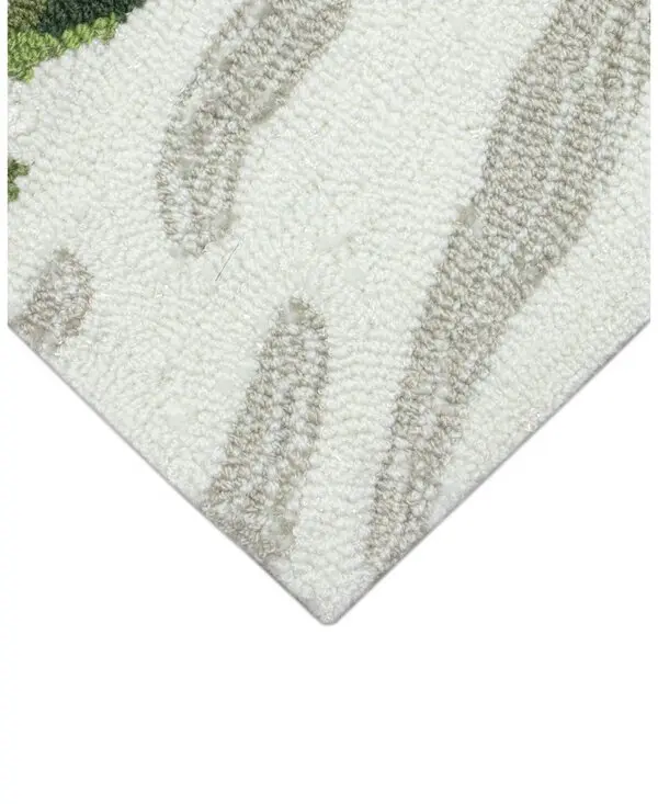 LUSH DECOR Liora Manne Frontporch Winter Sled Dog Area Rug, 2' X 3