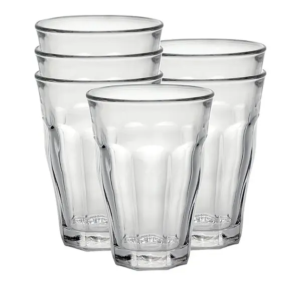 DURALEX Picardie 12.12 Oz. Tumbler, Set Of 6 - Clear