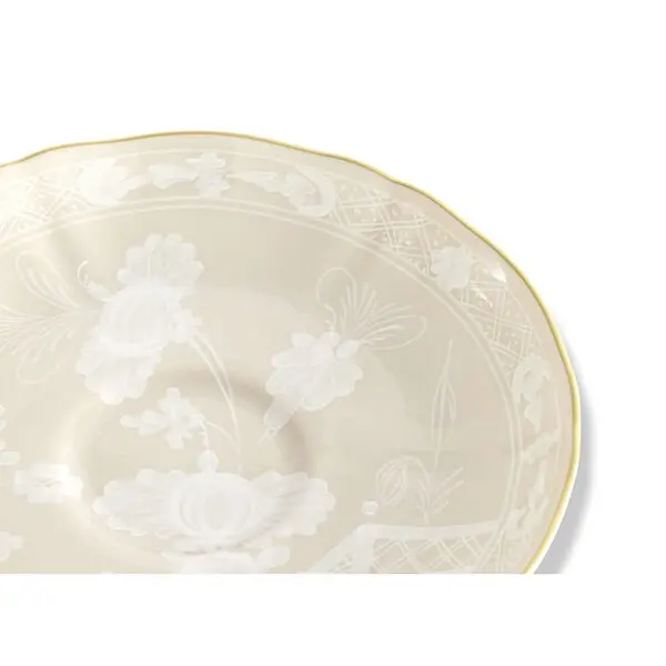 GINORI 1735 Oriente Italiano Coffee Saucer - Cream