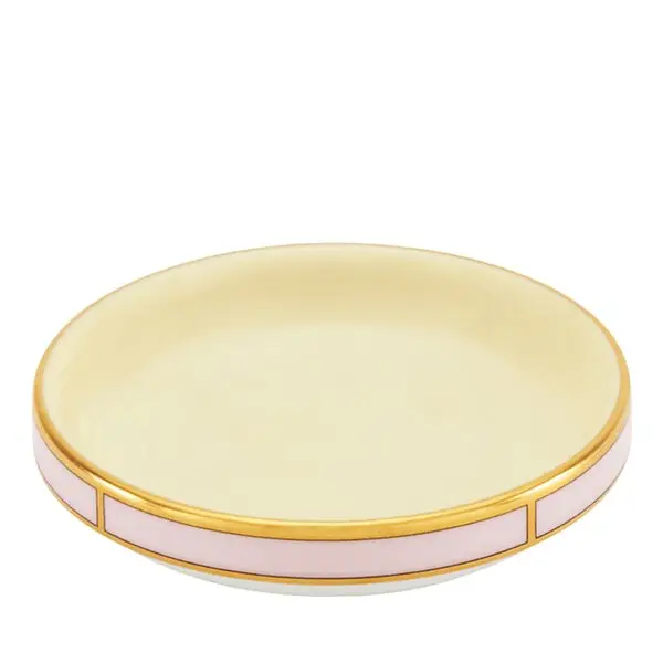 GINORI 1735 Colonna Diva Cover And Butter Plate - Giallo