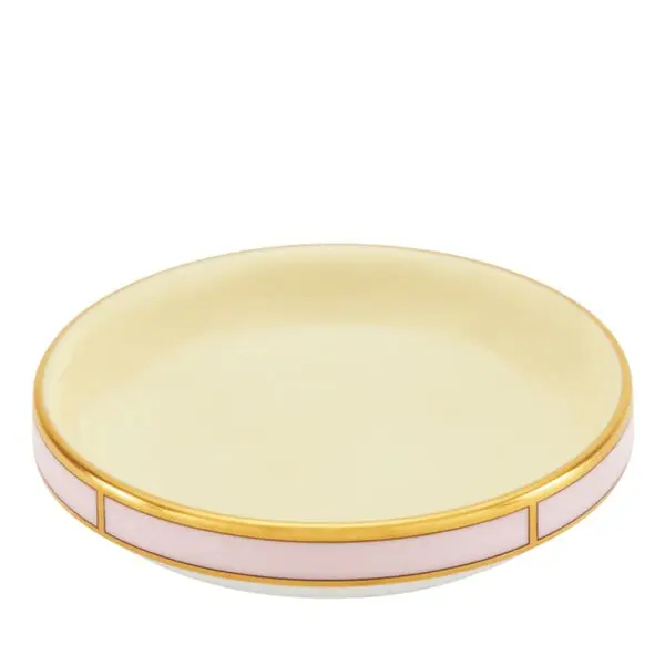 GINORI 1735 Colonna Diva Cover And Butter Plate - Giallo