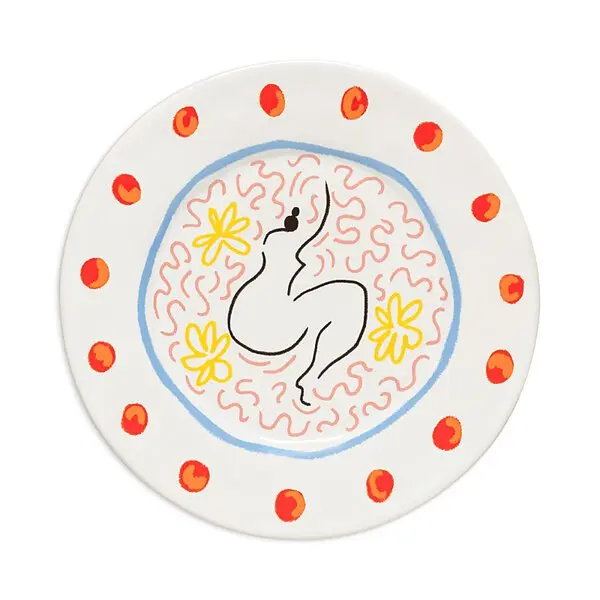 COSTA NOVA Summer Bliss Dessert/salad Plate - Lady
