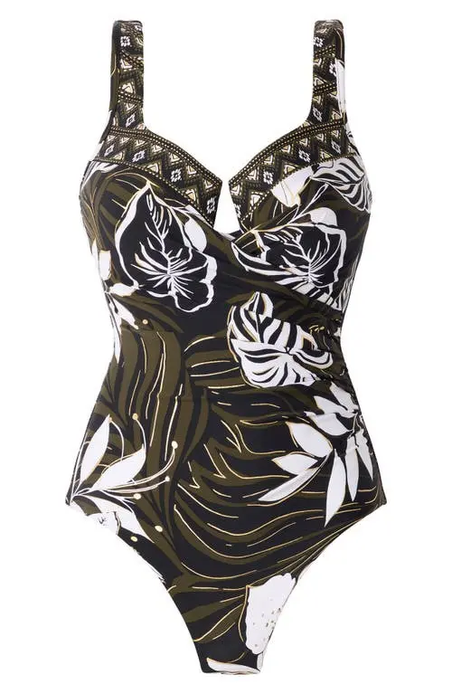 Miraclesuit Elle Dorado Escape One-piece Swimsuit