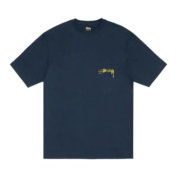 StÜssy Night Lights Tee 'navy