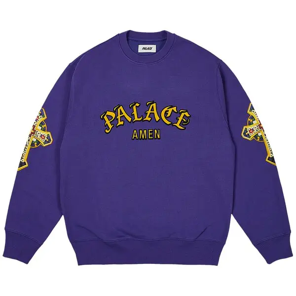PALACE Saints Crew - Blue