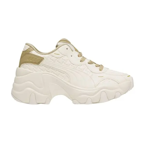 PUMA Pulsar Wedge Deboss Sneakers - Cream