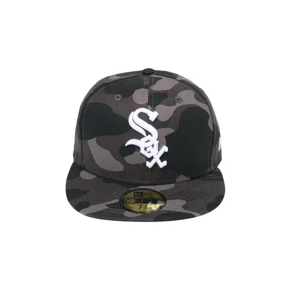BAPE X Mlb X New Era Chicago White Sox 59fifty Cap - Black