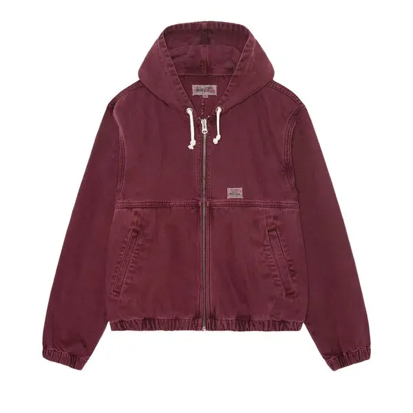StüSsy Work Jacket - Red | Editorialist