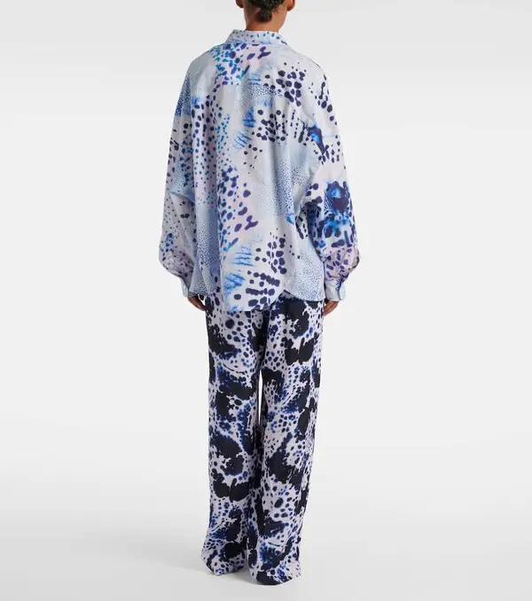 Dries Van Noten Printed Cotton Shirt