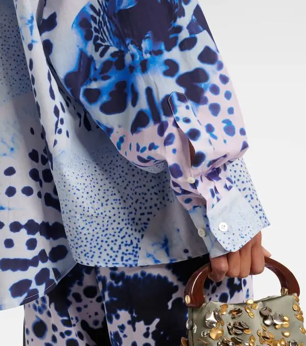 Dries Van Noten Printed Cotton Shirt