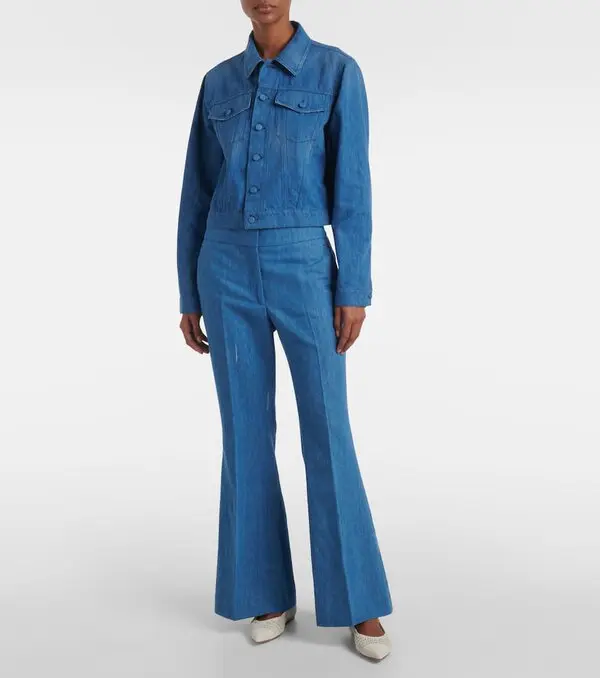 Gabriela Hearst Roland Denim Jacket - Blue