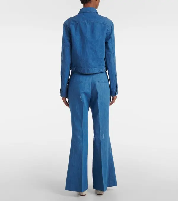 Gabriela Hearst Roland Denim Jacket - Blue