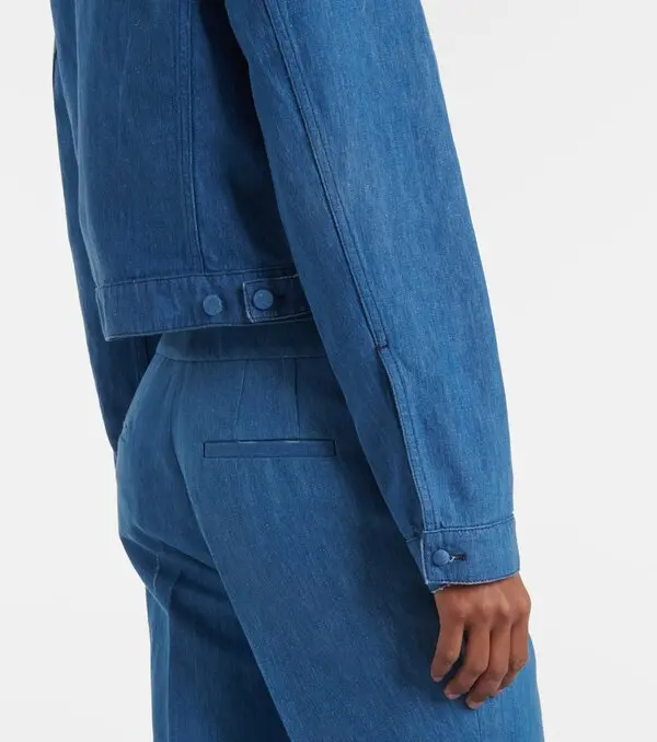 Gabriela Hearst Roland Denim Jacket - Blue