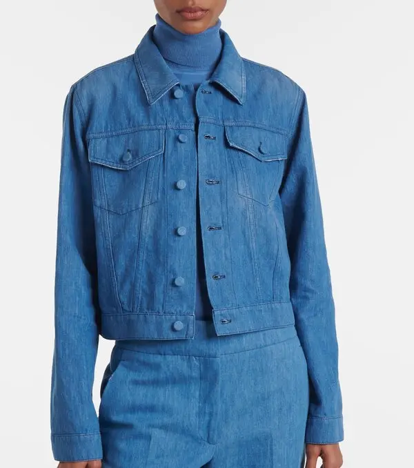 Gabriela Hearst Roland Denim Jacket - Blue