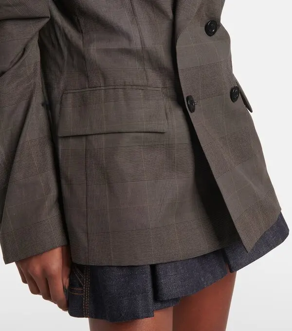 Sacai Cotton Voile Blazer