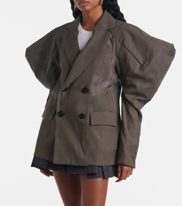 Sacai Cotton Voile Blazer