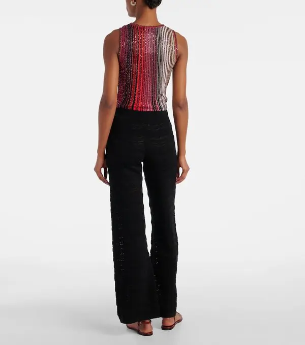 Missoni Zig Zag Straight Leg Pants