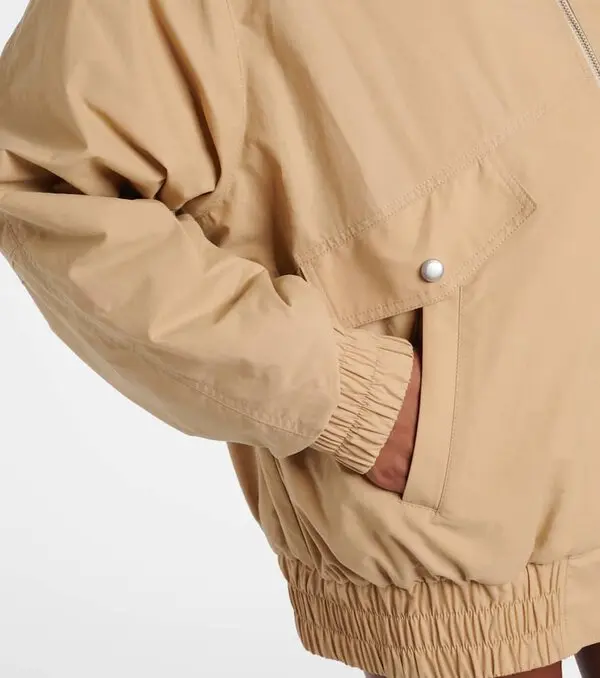 Magda Butrym Oversized Cotton-blend Bomber Jacket