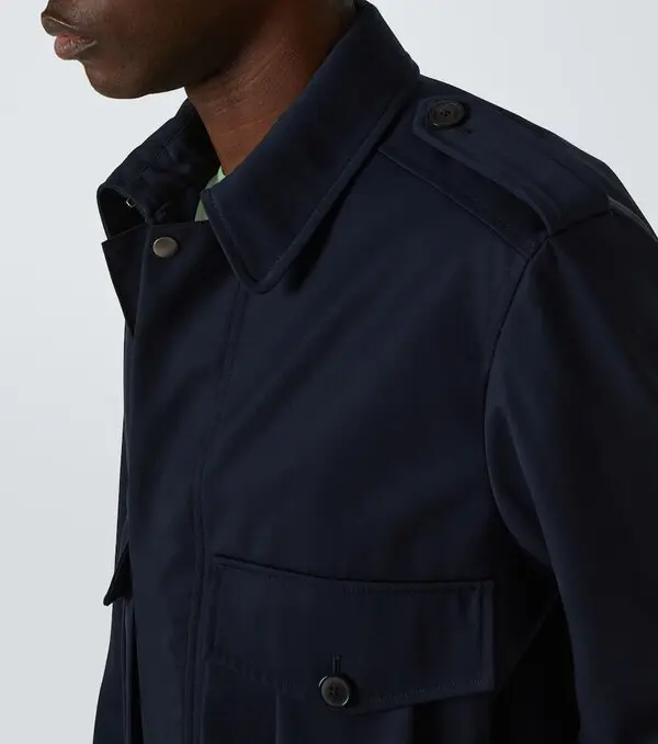 Dries Van Noten Wool Gabardine Jacket