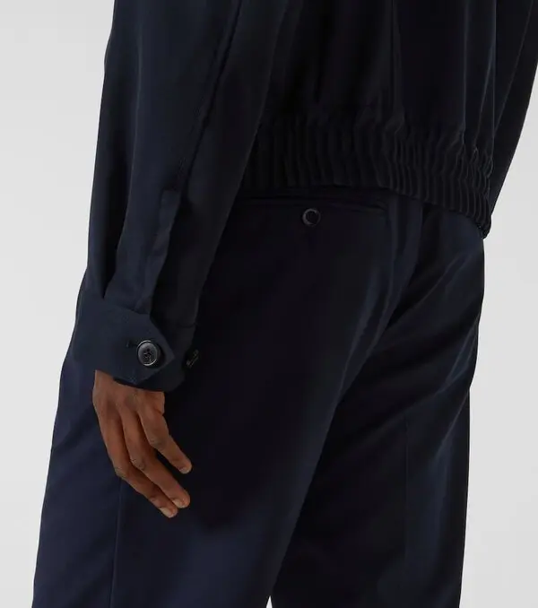 Dries Van Noten Wool Gabardine Jacket