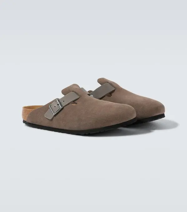 BIRKENSTOCK Boston Leve Leather Clogs