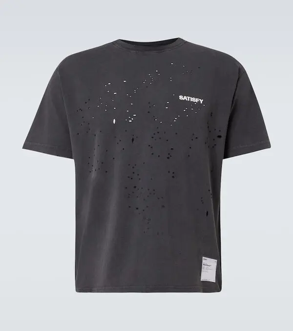 Satisfy Mothtech Cotton Jersey T-shirt - Black