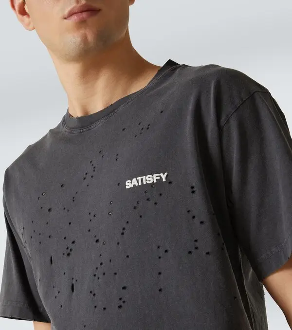 Satisfy Mothtech Cotton Jersey T-shirt - Black