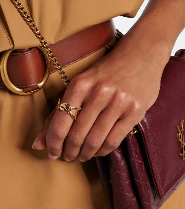 Saint Laurent Cassandre Ring - Gold