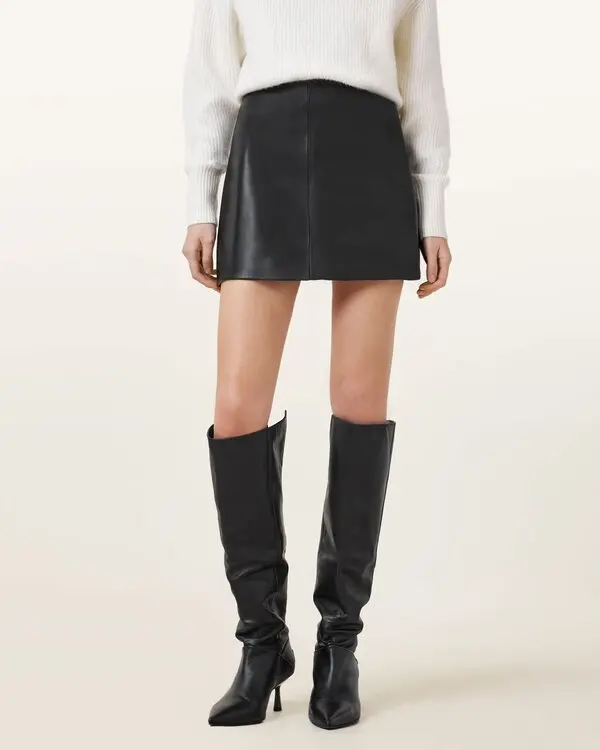 ALLSAINTS Renai Desserto® Mini Skirt