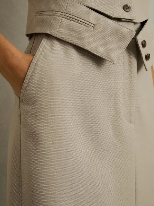 REISS Brittany Wool-blend Pencil Skirt