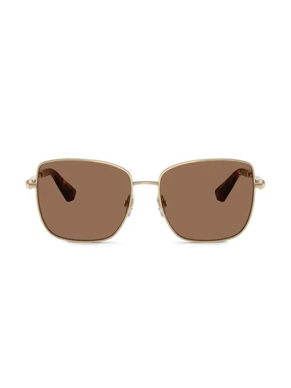 Burberry Be3158 Sunglasses - Gold