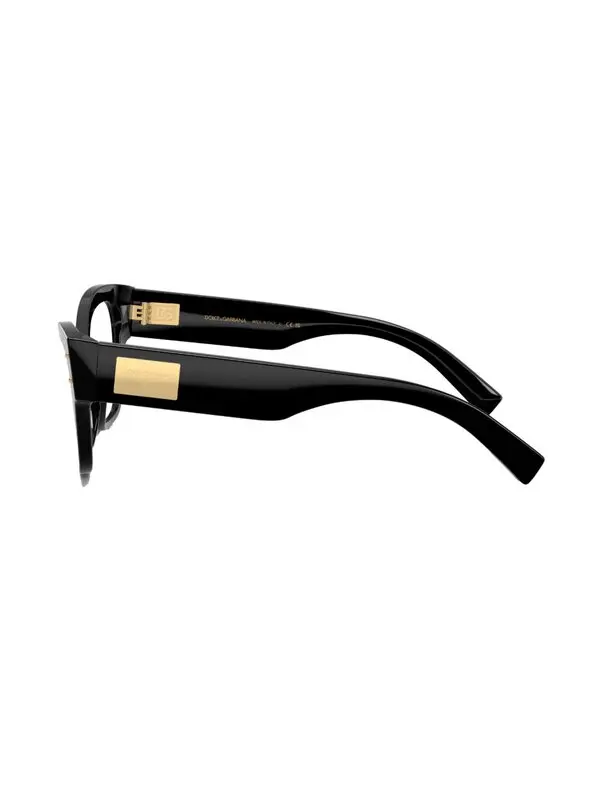 Dolce & Gabbana Cat-eye Glasses - Black