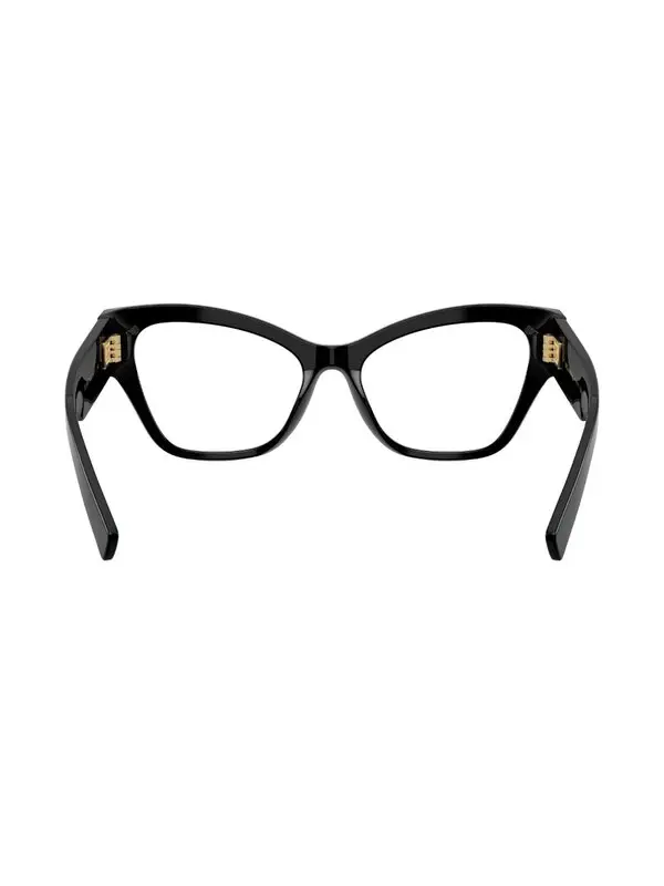 Dolce & Gabbana Cat-eye Glasses - Black