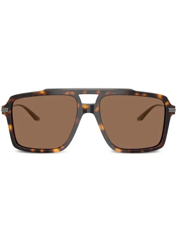 Dolce & Gabbana Pilot Sunglasses - Brown