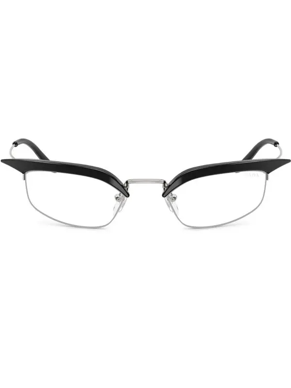 Prada Half Rim Eyeglasses
