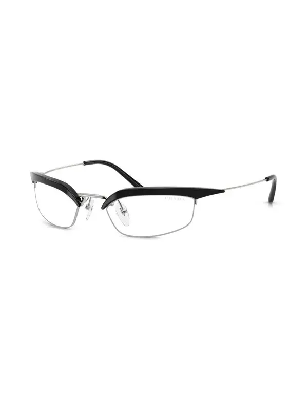 Prada Half Rim Eyeglasses