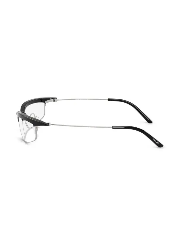 Prada Half Rim Eyeglasses