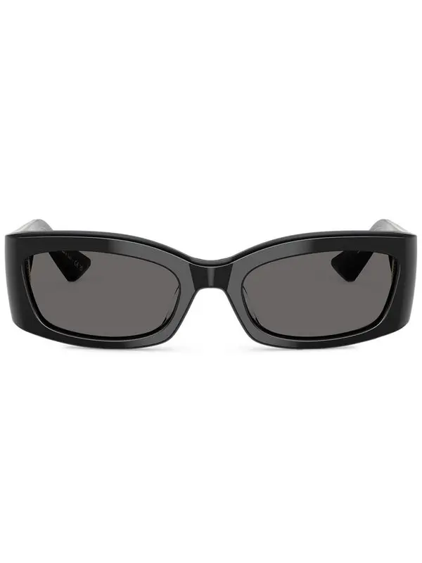Oliver Spencer 1993c Rectangular Sunglasses - Black