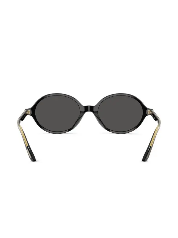 Oliver Spencer Round-frame Sunglasses - Black