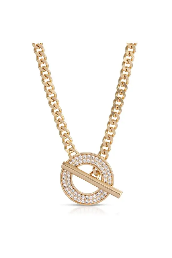 LEEADA Iris Chain Necklace - Gold