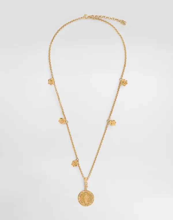 Dolce & Gabbana Logo Necklace - Gold