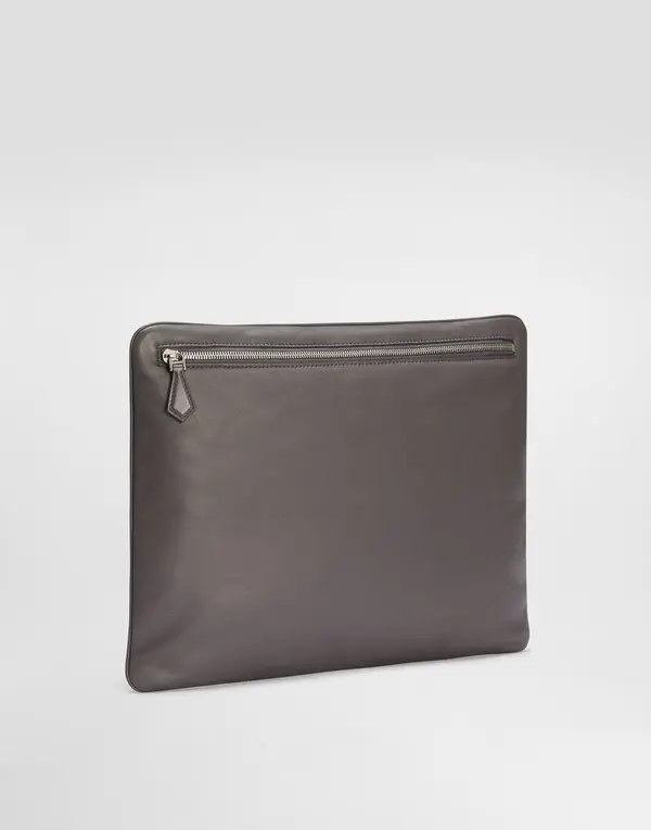 Dolce & Gabbana Calfskin Nappa Leather Pouch