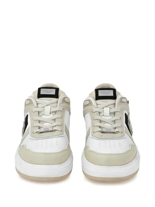 Philipp Plein Sk8r Plein Low-top Sneakers - Neutrals